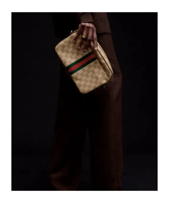 Gucci Small Crossbody Bag With Web
