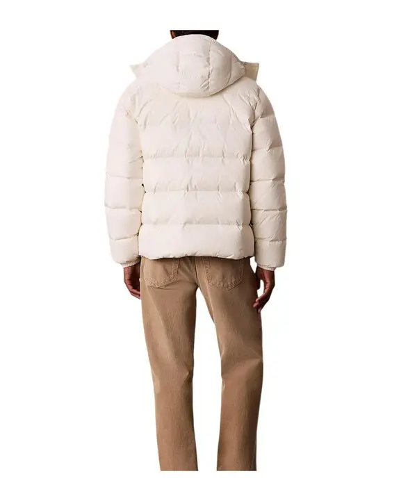 Calvin Klein Relaxed Fit Puffer Jacket With Removable Hood