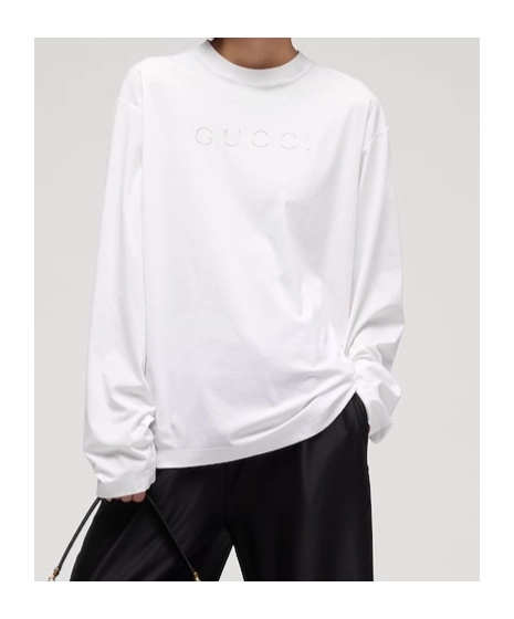 Gucci Glitter Logo Long Sleeve T-shirt