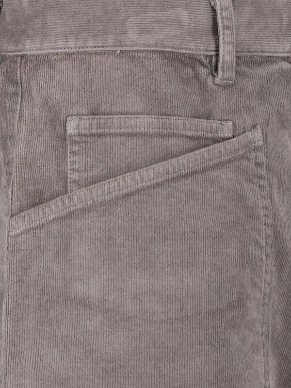 NILI LOTAN Shon Corduroy Trousers - Sage Grey