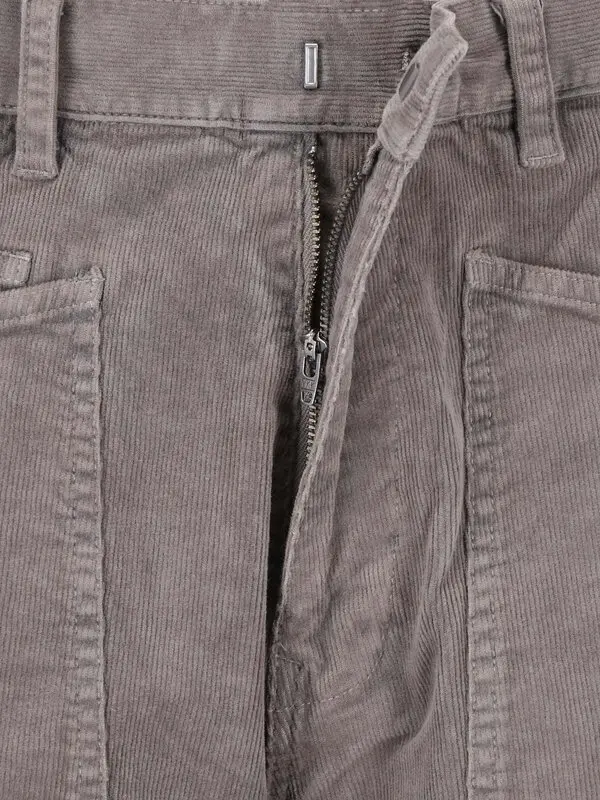 NILI LOTAN Shon Corduroy Trousers - Sage Grey