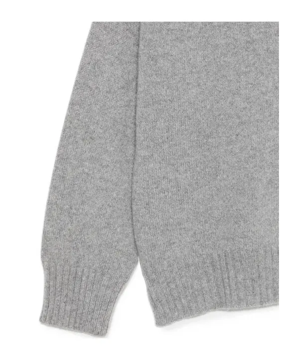 D.exterior High-neck Knit Sweater