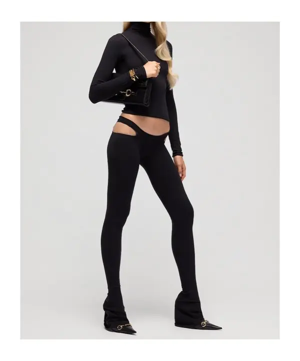 Gucci Fine Technical Knit Leggings