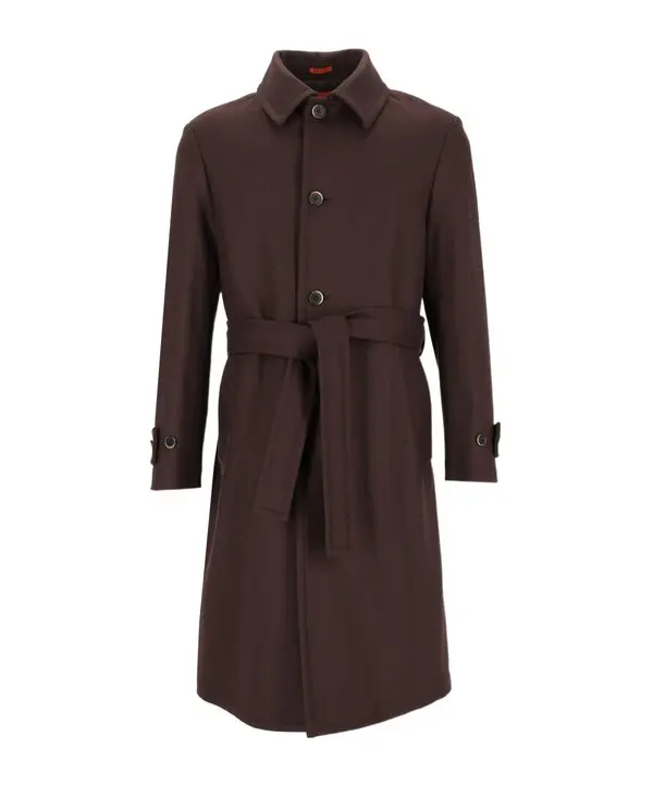 Barena Venezia Paramar Belted Single-breasted Coat