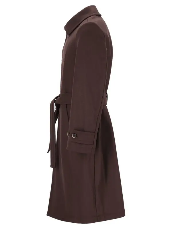 Barena Venezia Paramar Belted Single-breasted Coat