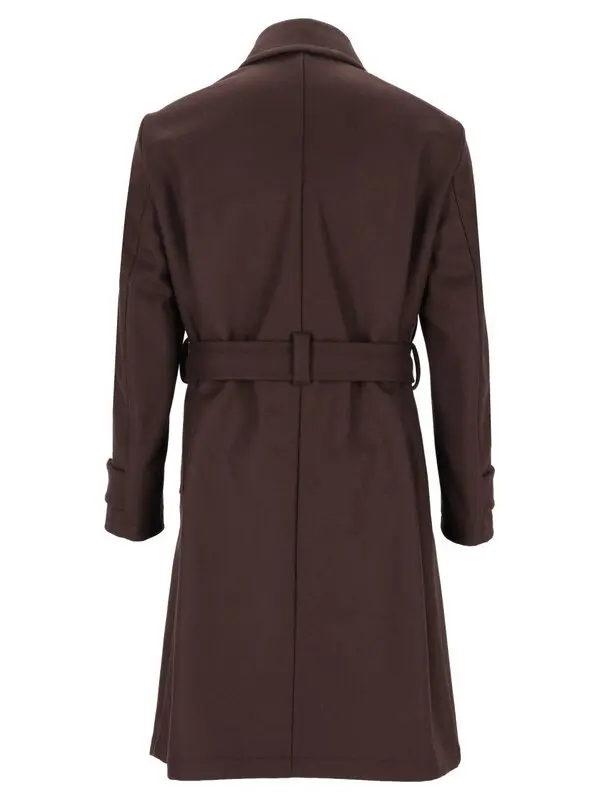 Barena Venezia Paramar Belted Single-breasted Coat
