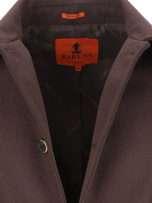 Barena Venezia Paramar Belted Single-breasted Coat