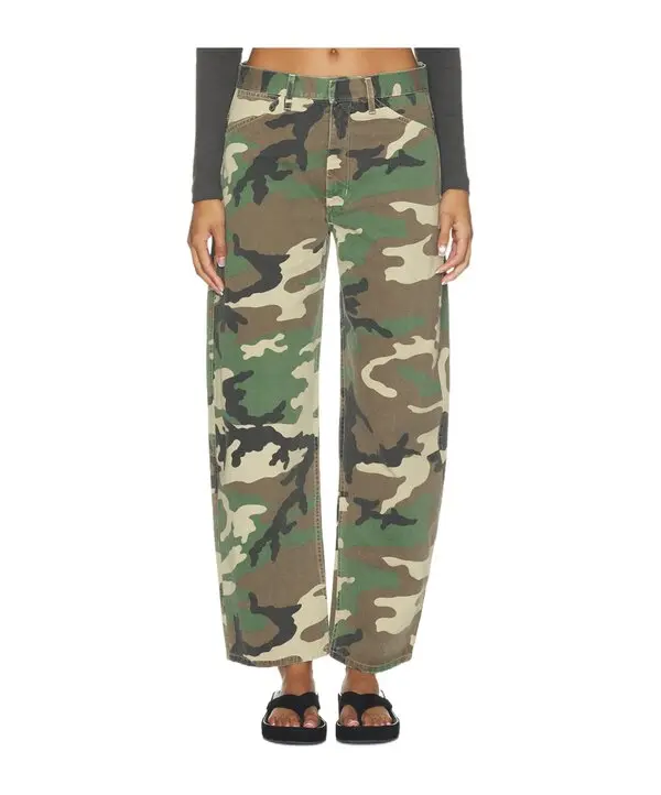 NILI LOTAN Camouflage Print Casual Trousers - No