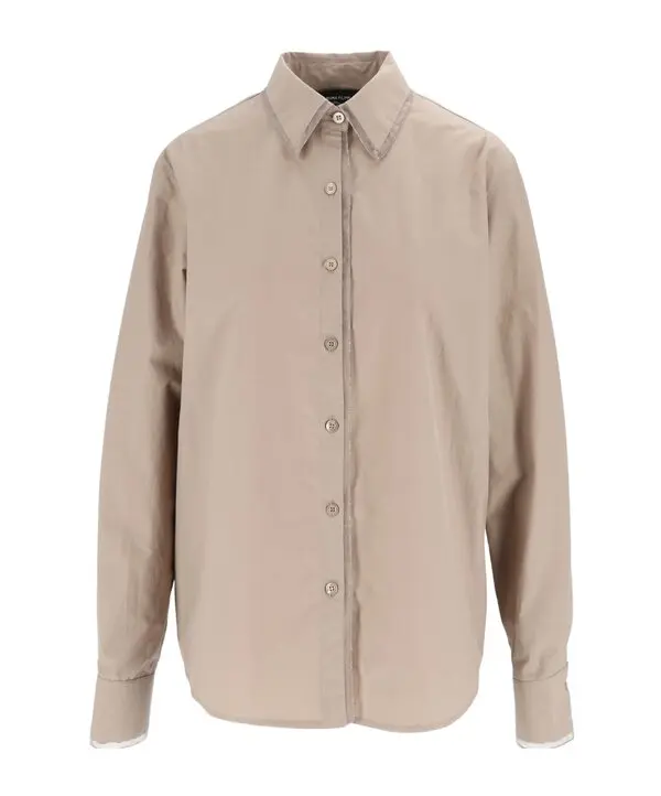 Fabiana Filippi Long-sleeve Shirt With Snap Closures