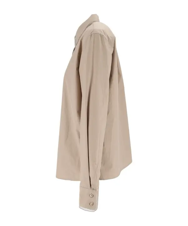 Fabiana Filippi Long-sleeve Shirt With Snap Closures