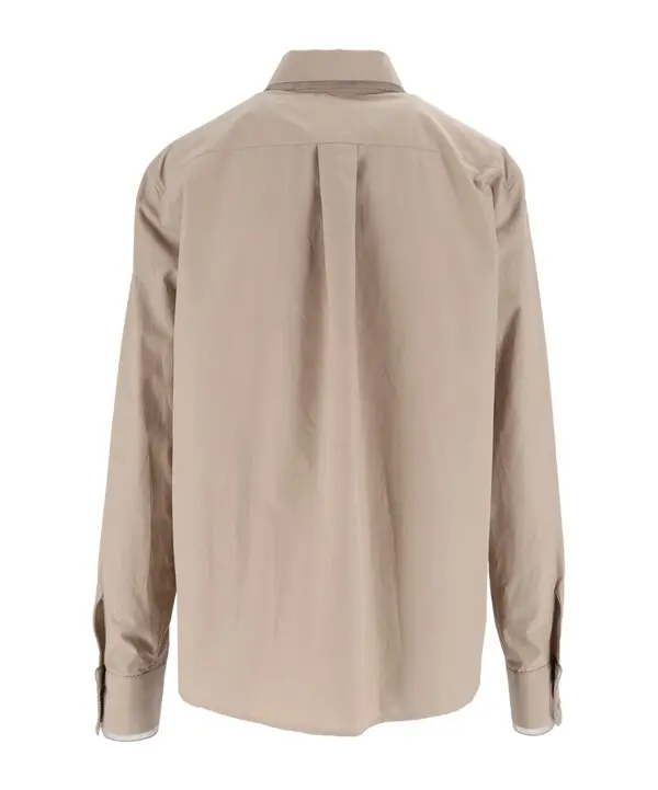 Fabiana Filippi Long-sleeve Shirt With Snap Closures