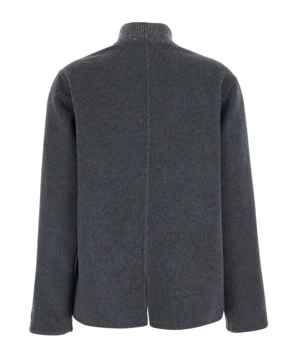 Fabiana Filippi Zip Front Collar Coat