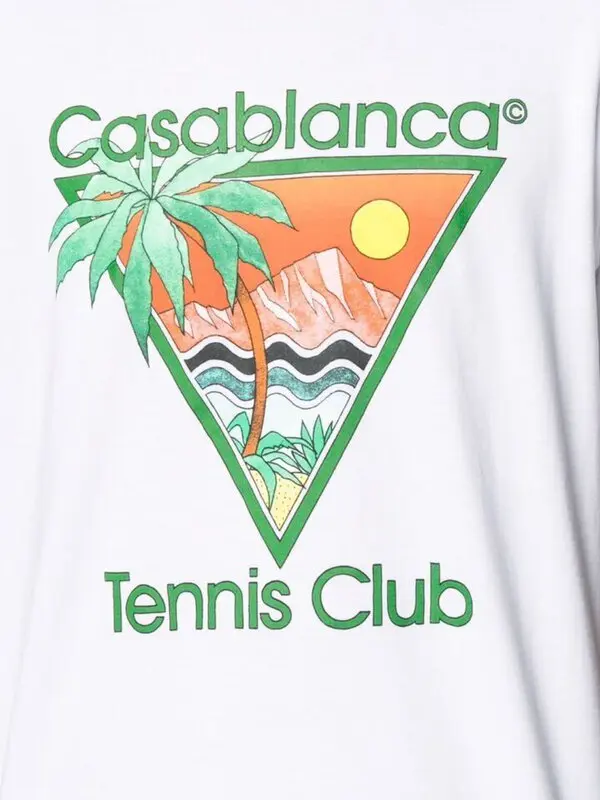 Casablanca Logo-print Short-sleeve T-shirt