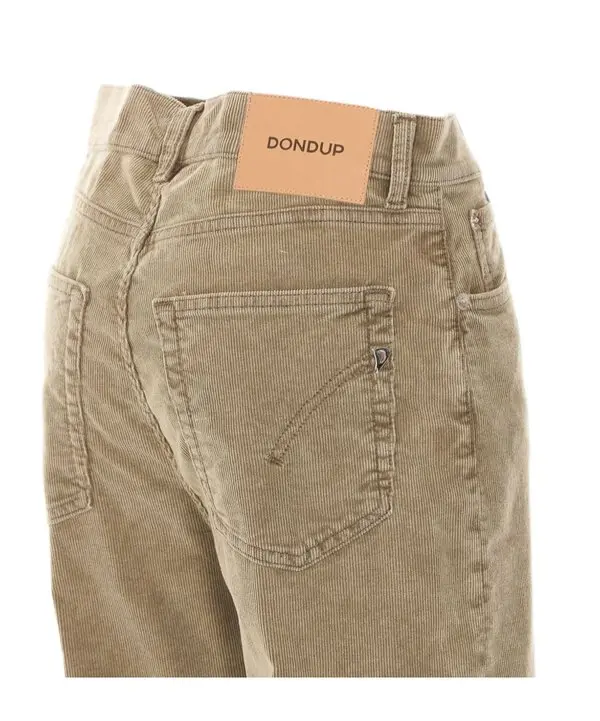 DONDUP Wide Leg Corduroy Trousers