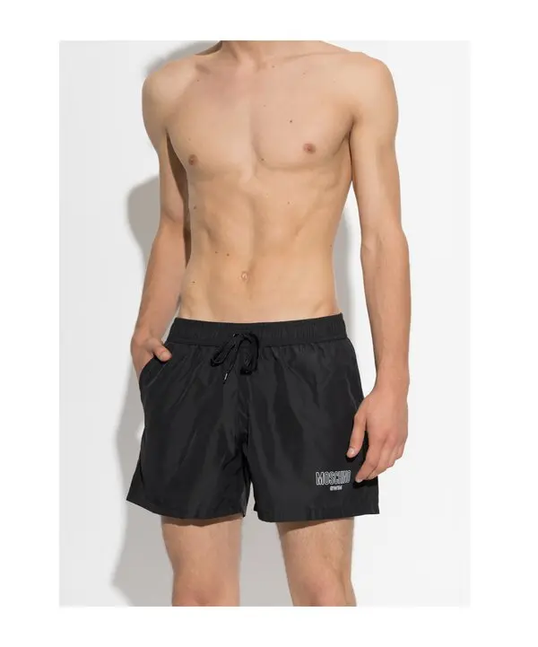 Moschino Drawstring Swim Trunks