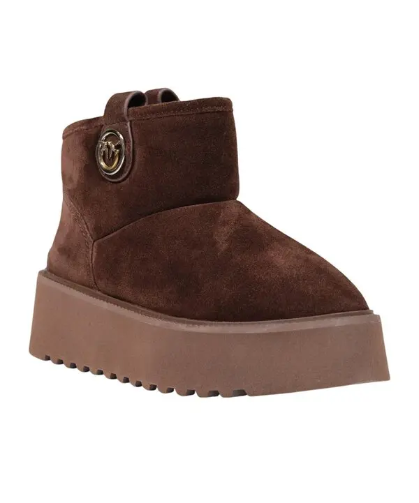 Pinko Round Toe Platform Boots