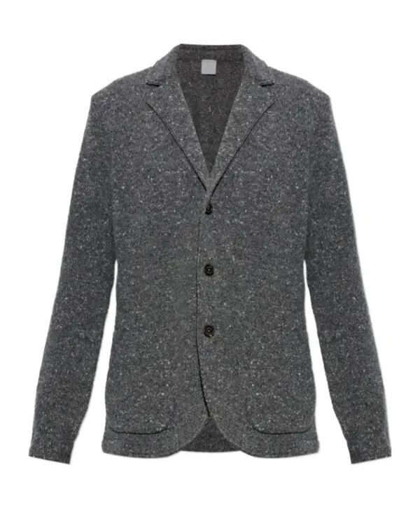Eleventy Long Sleeve Collared Cardigan