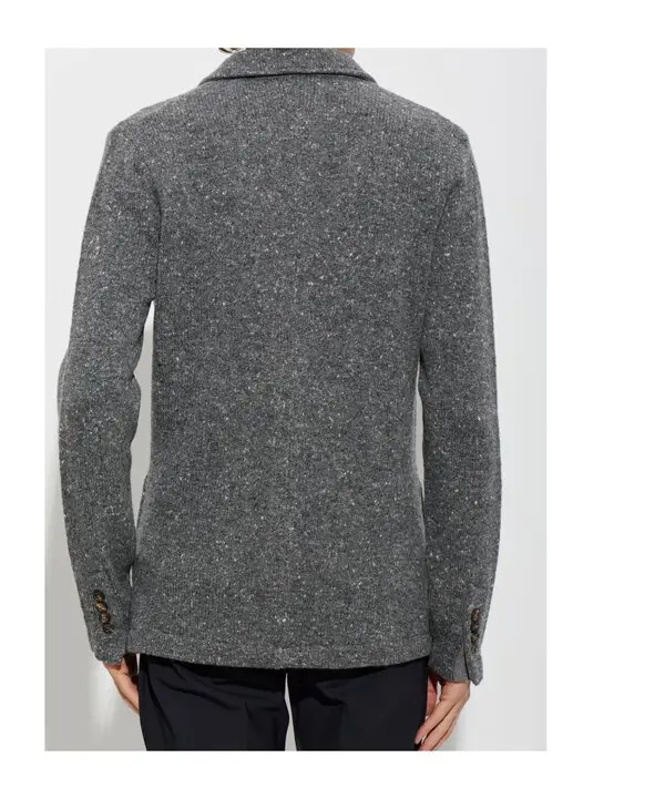 Eleventy Long Sleeve Collared Cardigan