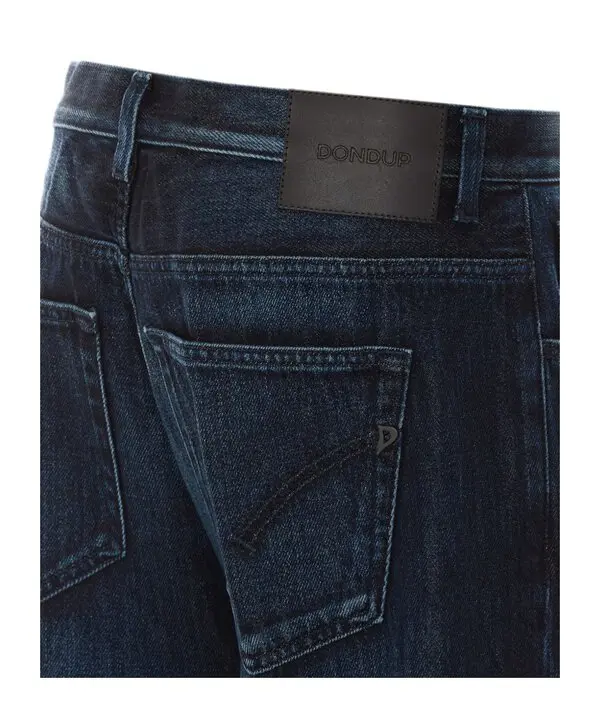 DONDUP Faded Straight-leg Jeans