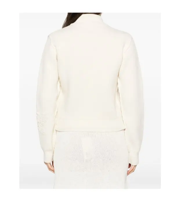 ERMANNO FIRENZE Single-breasted Long-sleeve Knit Top
