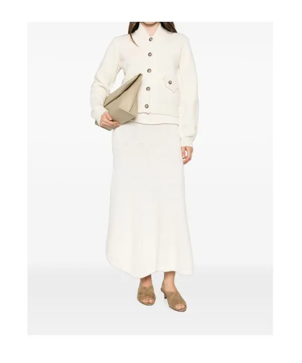 ERMANNO FIRENZE Single-breasted Long-sleeve Knit Top