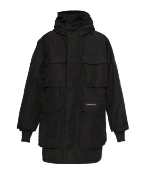 Canada Goose Long-sleeve Hooded Down Jacket