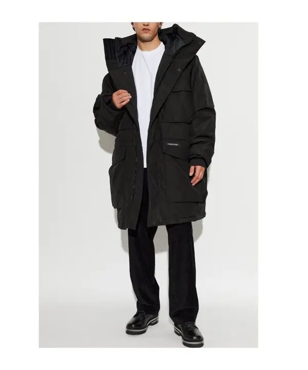Canada Goose Long-sleeve Hooded Down Jacket