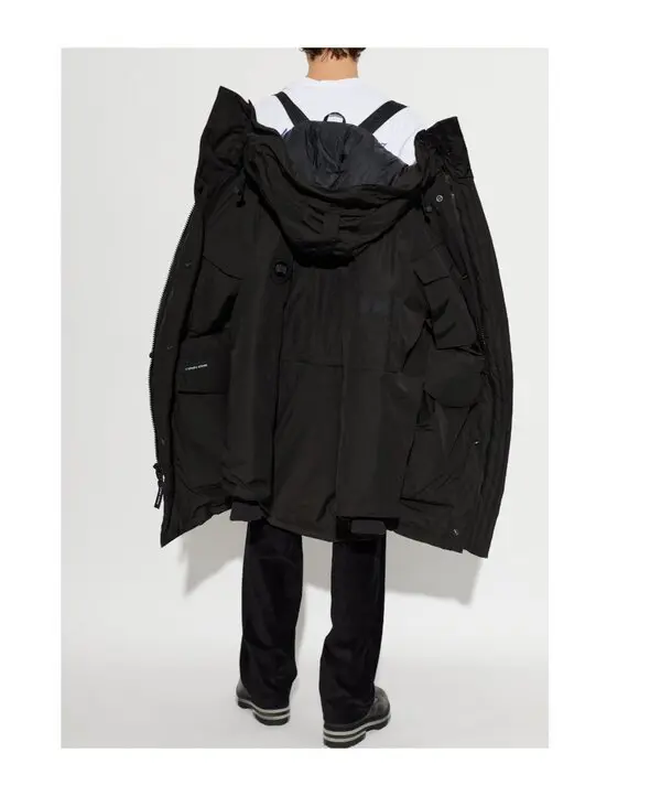 Canada Goose Long-sleeve Hooded Down Jacket