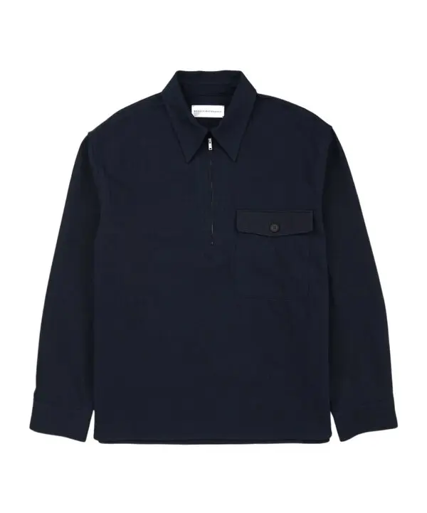 Studio Nicholson Half-zip Shirt