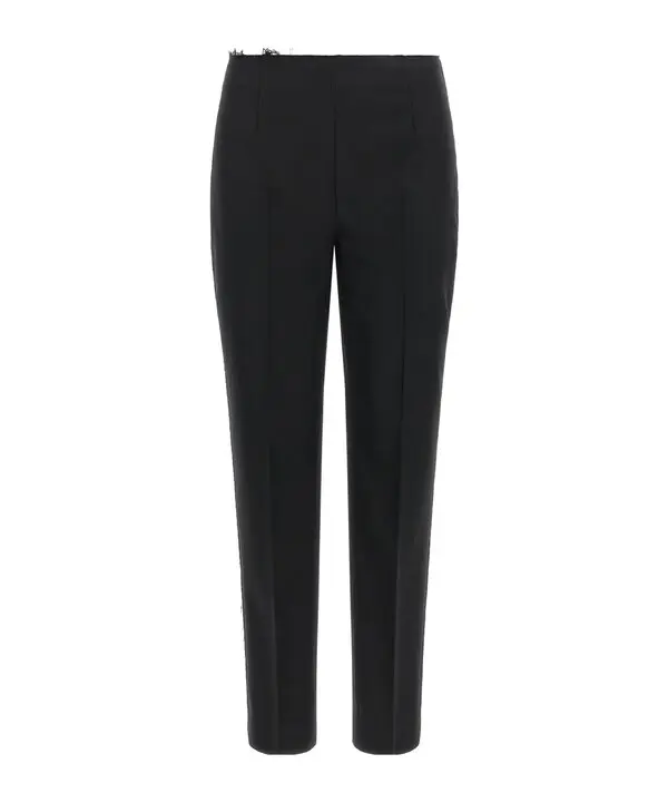 GIANLUCA CAPANNOLO Frayed Edge Casual Pants