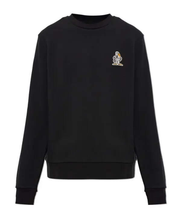 Moncler Long-sleeve Sweatshirt - Black