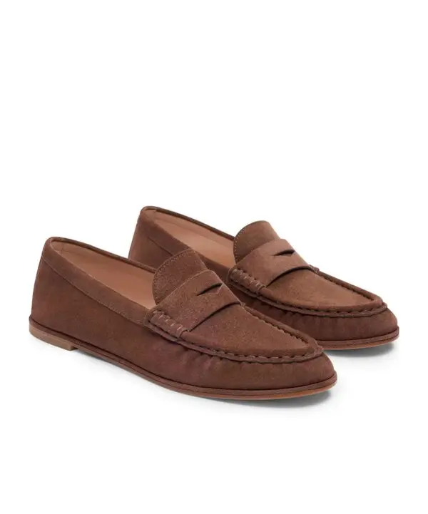 STUART WEITZMAN Spencer Loafer - Cigar