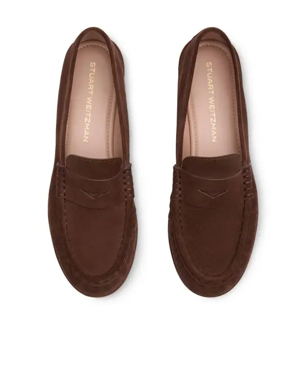 STUART WEITZMAN Spencer Loafer - Cigar