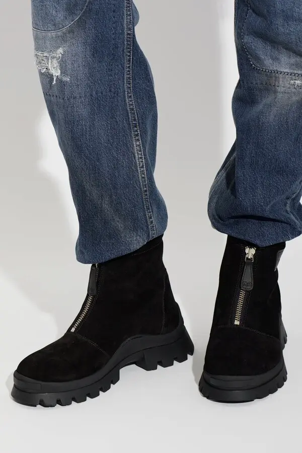 Dsquared2 Zippered Ankle Boots - Black
