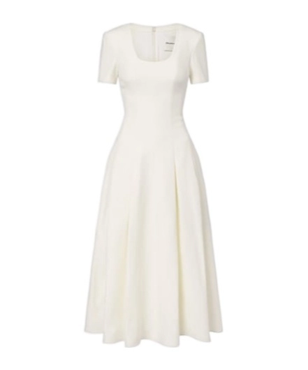 Roland Mouret Wool And Silk Blend Cocktail Dress