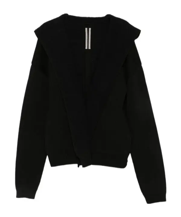 Rick Owens Draped Hooded Jacket