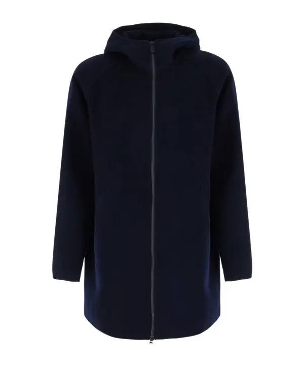 Aspesi Long-sleeved Hooded Coat