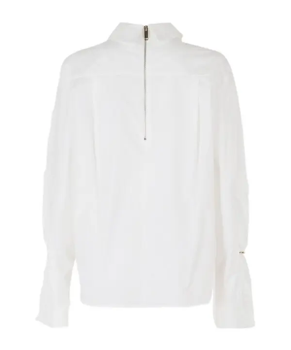 Erika Cavallini Long-sleeved Shirt With Fold-over Collar