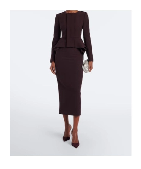 Roland Mouret Crêpe Pencil Skirt