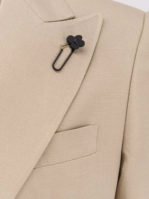 LARDINI Single-breasted Peak-lapel Blazer