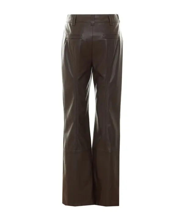 Liu Jo Faux Leather Wide-leg Pants