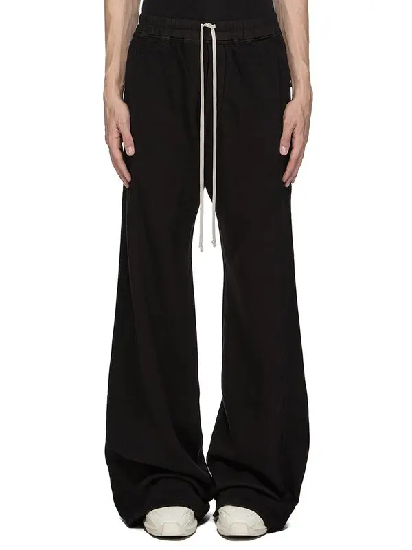Rick Owens Wide Pusher Press-stud Track Pants