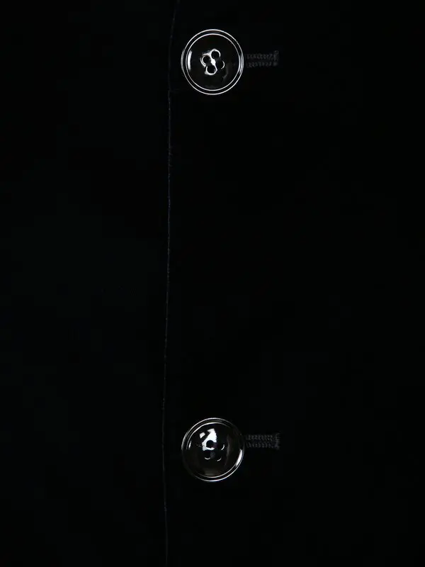 Giorgio Armani Mandarin-collar Velvet Blazer
