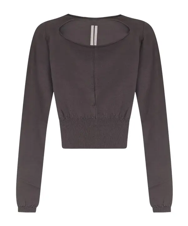 Rick Owens Long-sleeved Knitwear - Grey