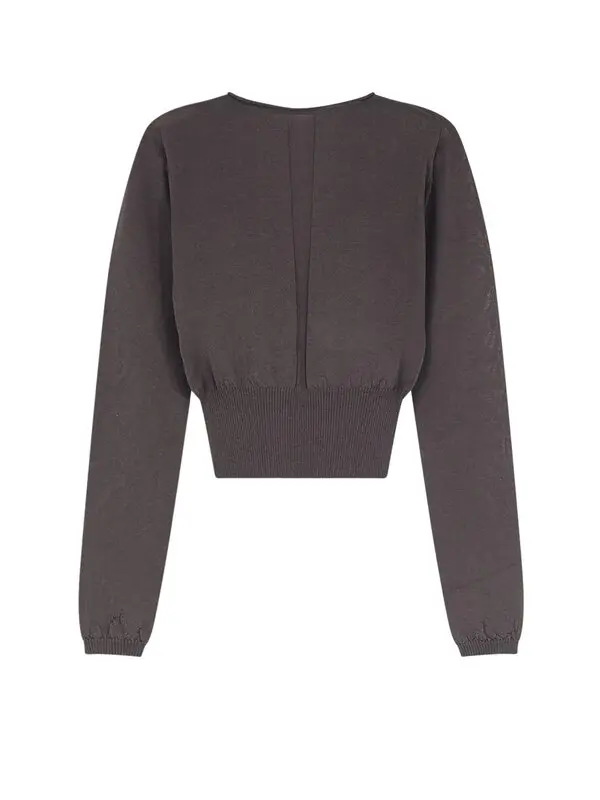 Rick Owens Long-sleeved Knitwear - Grey