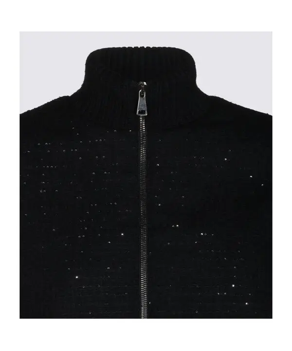 Fabiana Filippi Stand-collar Zip-up Casual Jacket