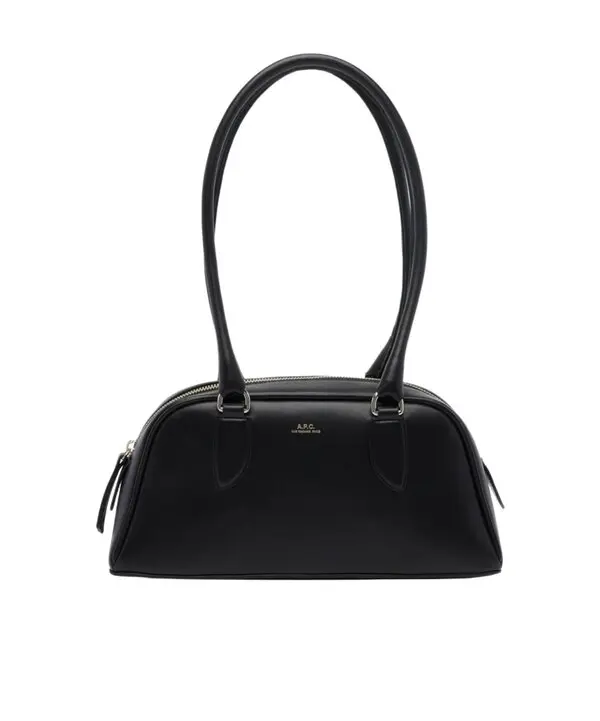 A.p.c. Leather Zippered Handbag