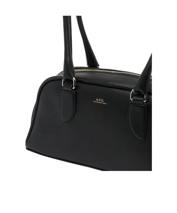 A.p.c. Leather Zippered Handbag
