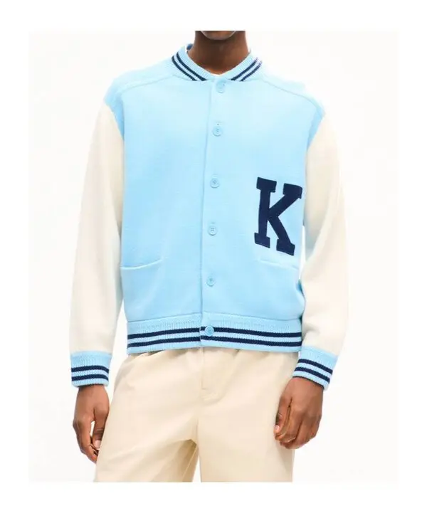 Kenzo Varsity Wool Cardigan