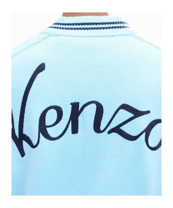 Kenzo Varsity Wool Cardigan